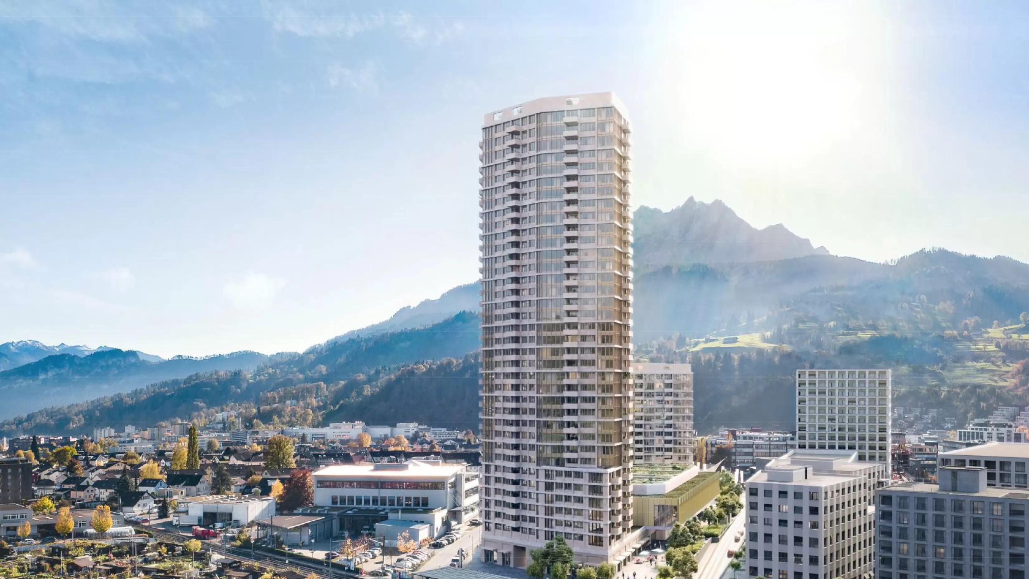 Pilatus Arena / Pilatus Tower - Halter AG